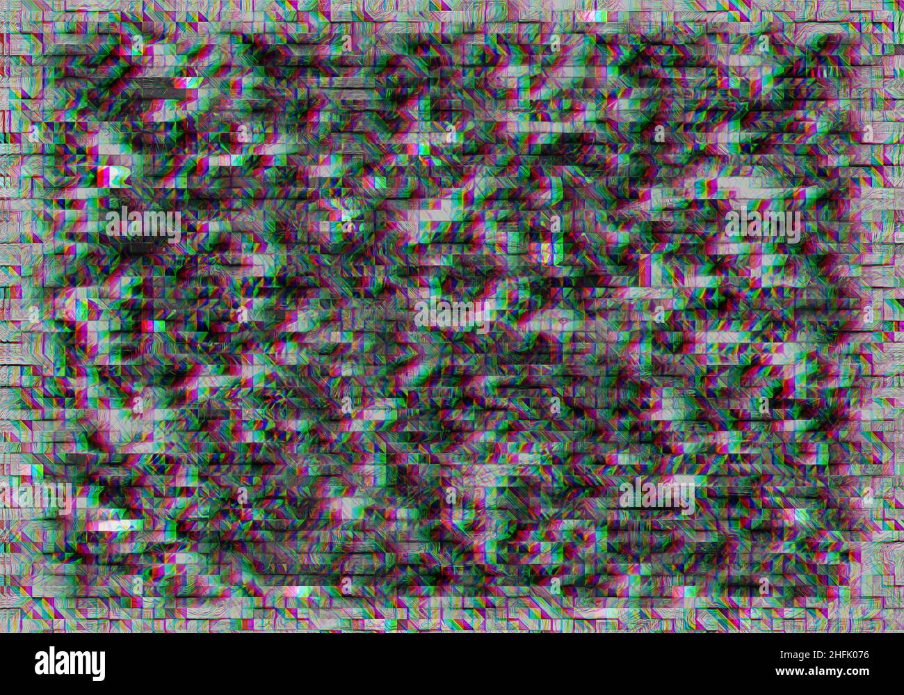 Abstract grey metallic tiled glitch background, 3d render Stock Photo ...