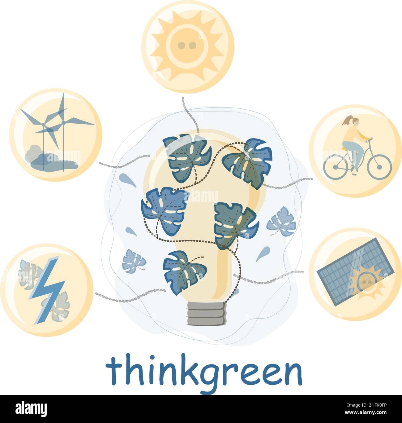 Modern flat thin line design vector illustration, infographic concept ...