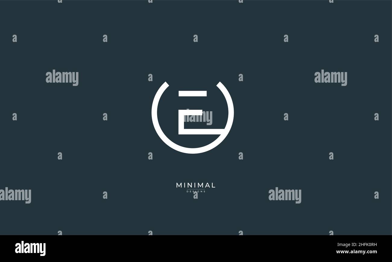 Alphabet letter icon logo Stock Vector Image & Art - Alamy