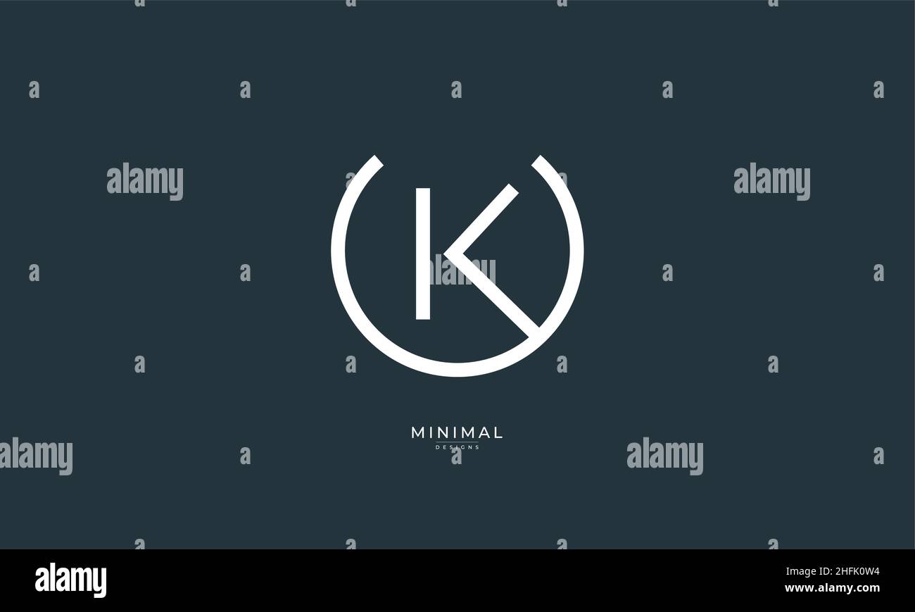 Letter ku logo hi-res stock photography and images - Alamy