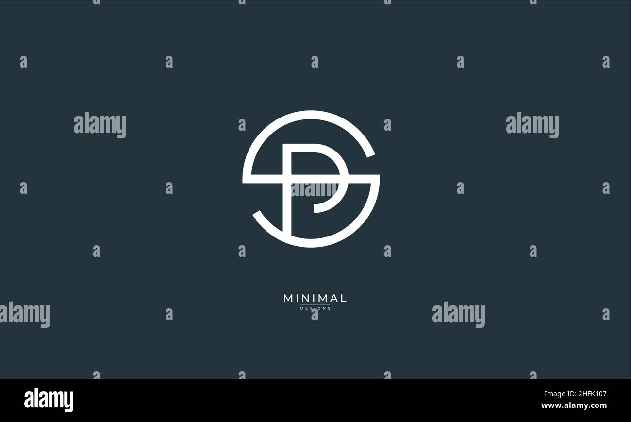 Letter sp logo Stock Vector Images - Alamy