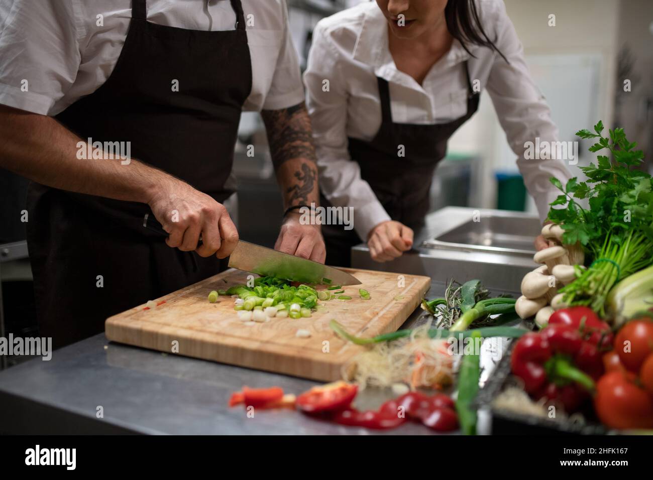 Teach kitchen hi-res stock photography and images - Alamy