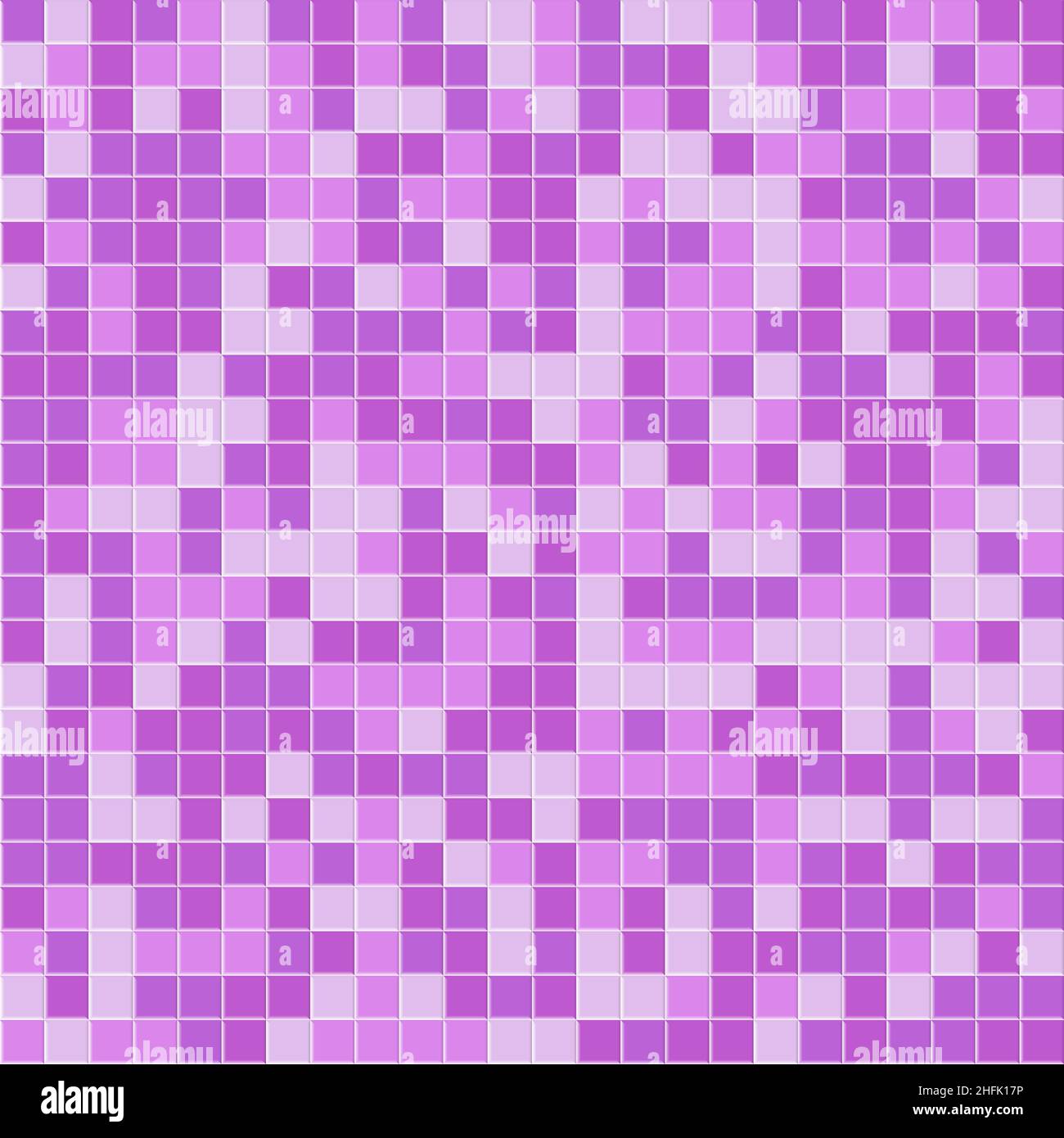 Abstract mosaic tile seamless pattern vector illustration. Pink pixel ...
