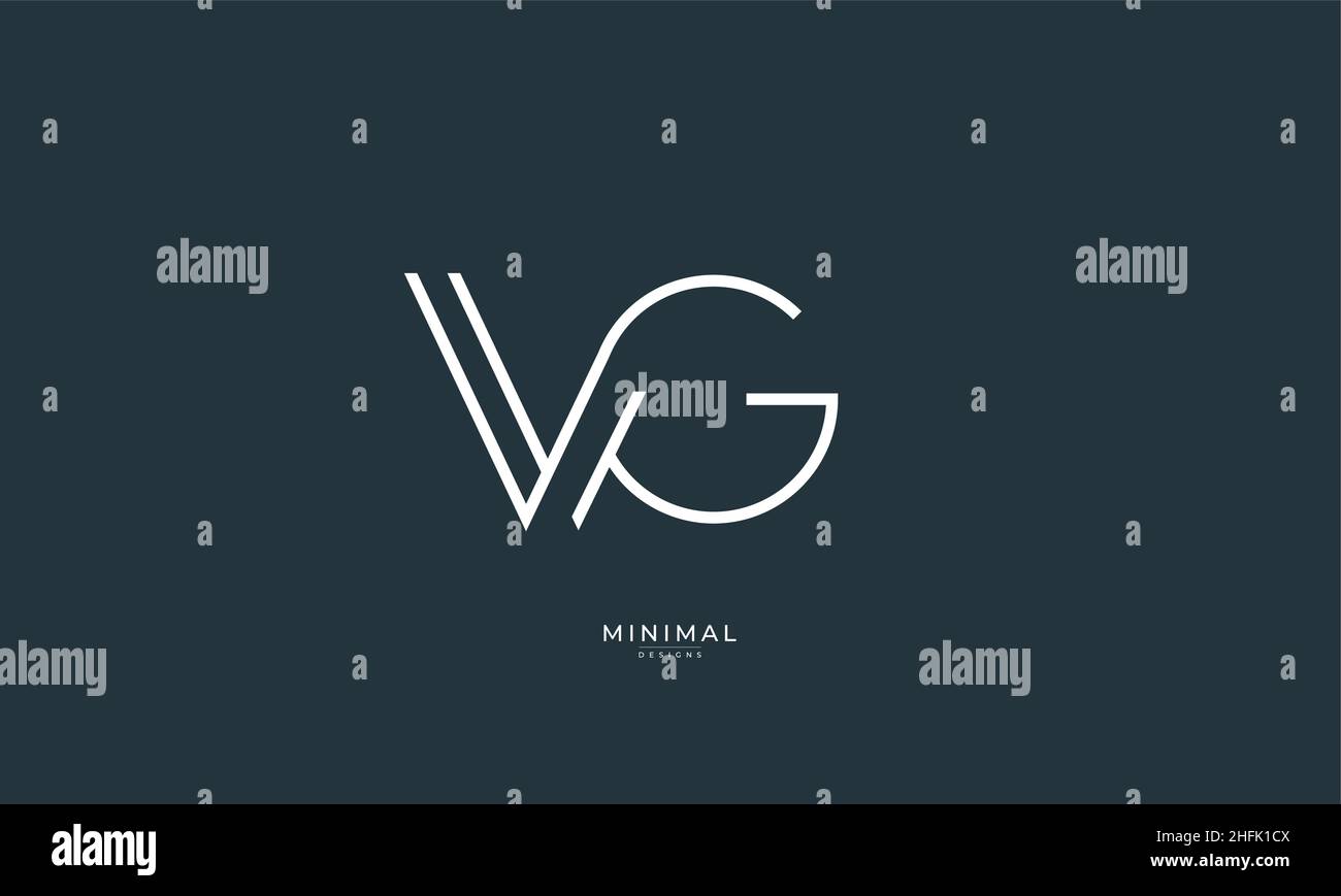 Alphabet letter icon logo VG Stock Vector Image & Art - Alamy