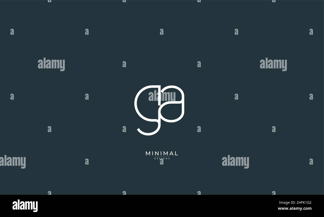 Ga alphabet hi-res stock photography and images - Alamy