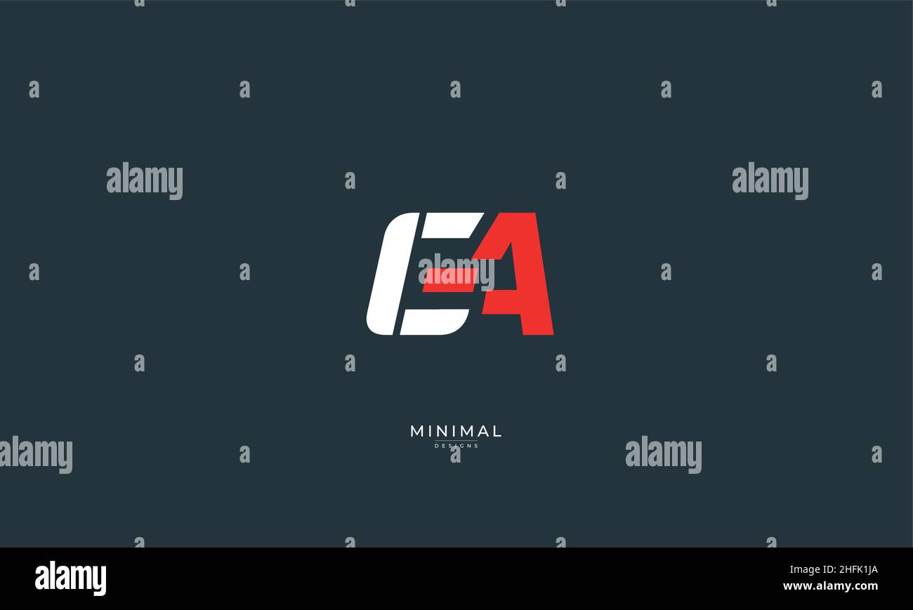 Alphabet letter icon logo GA or AG Stock Vector Image & Art - Alamy