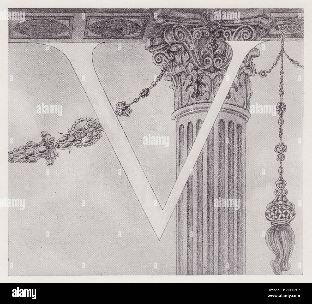 V column hi-res stock photography and images - Alamy