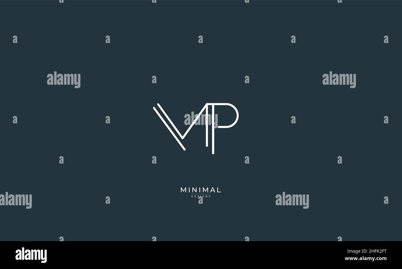 Mp letter Stock Vector Images - Alamy