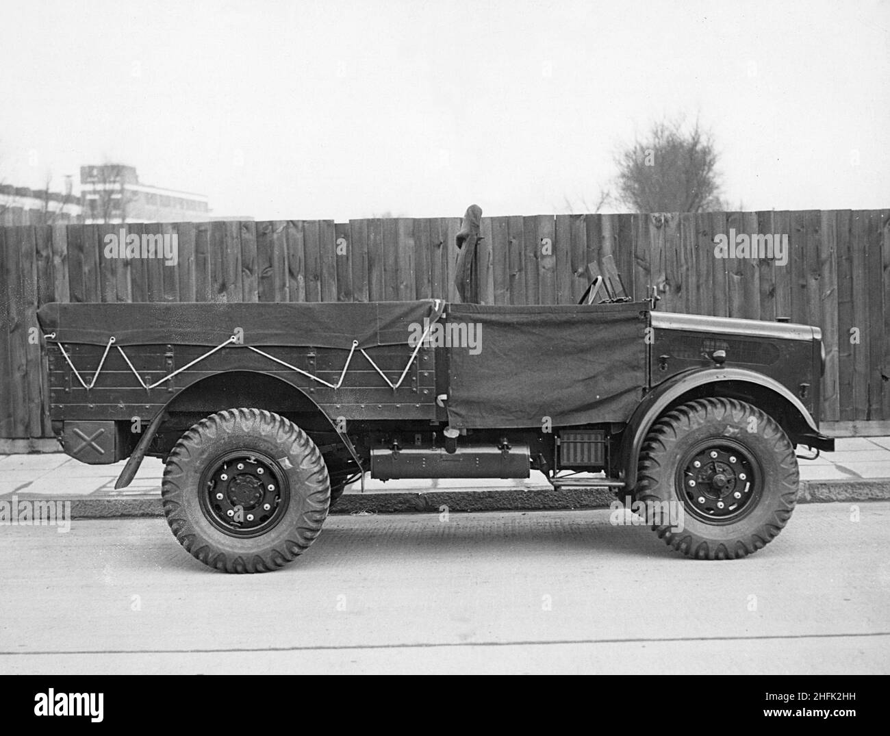 Ww2 british truck Black and White Stock Photos & Images - Alamy