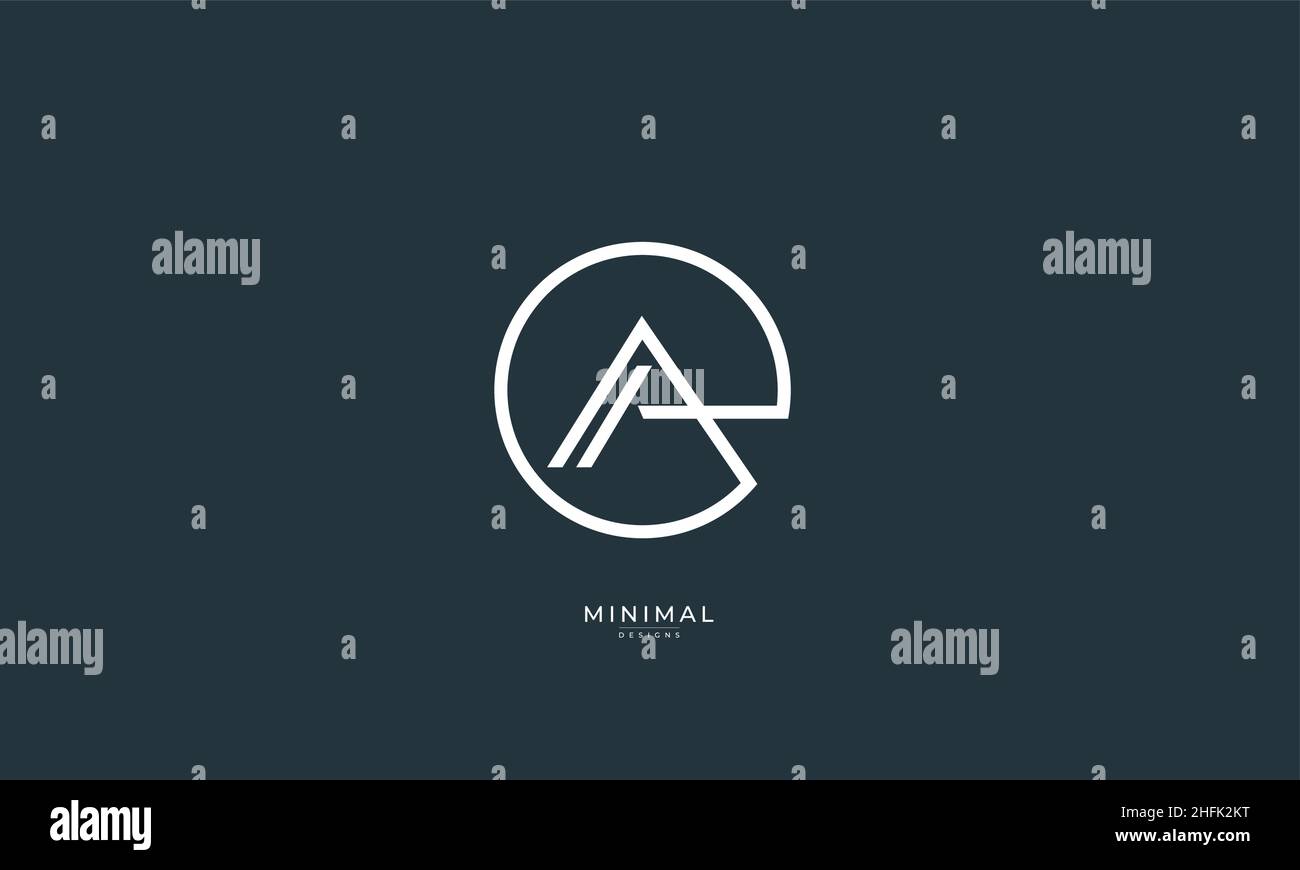 Alphabet letter icon logo EA or EA Stock Vector Image & Art - Alamy