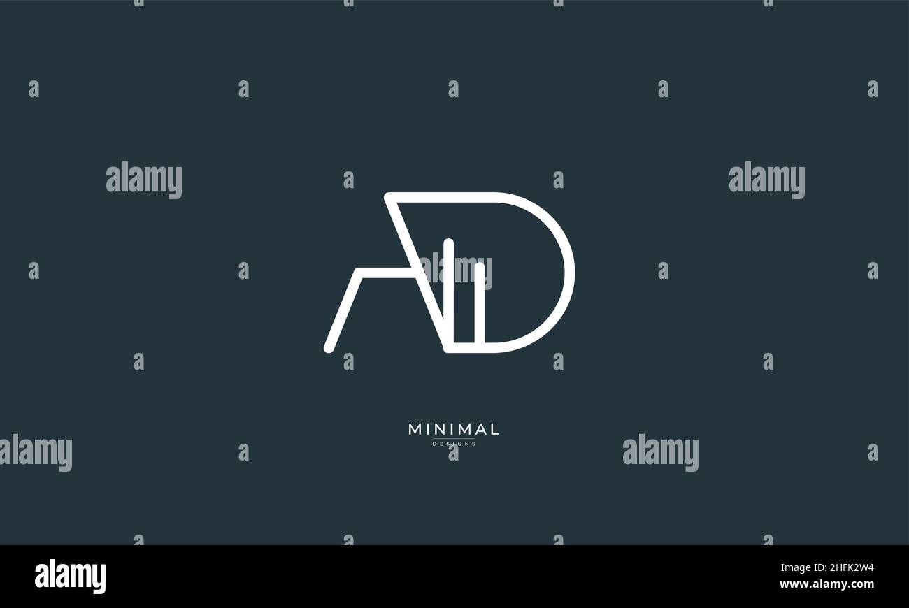 Alphabet letter icon logo AD Stock Vector Image & Art - Alamy
