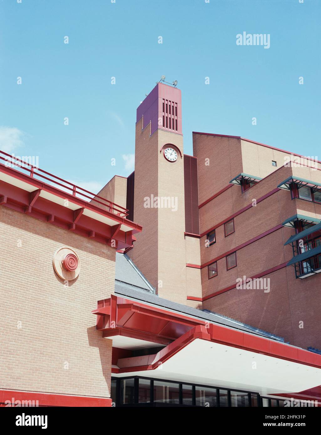 British Library, Euston Road, St Pancras, Camden, London, 10/08/1993. A ...