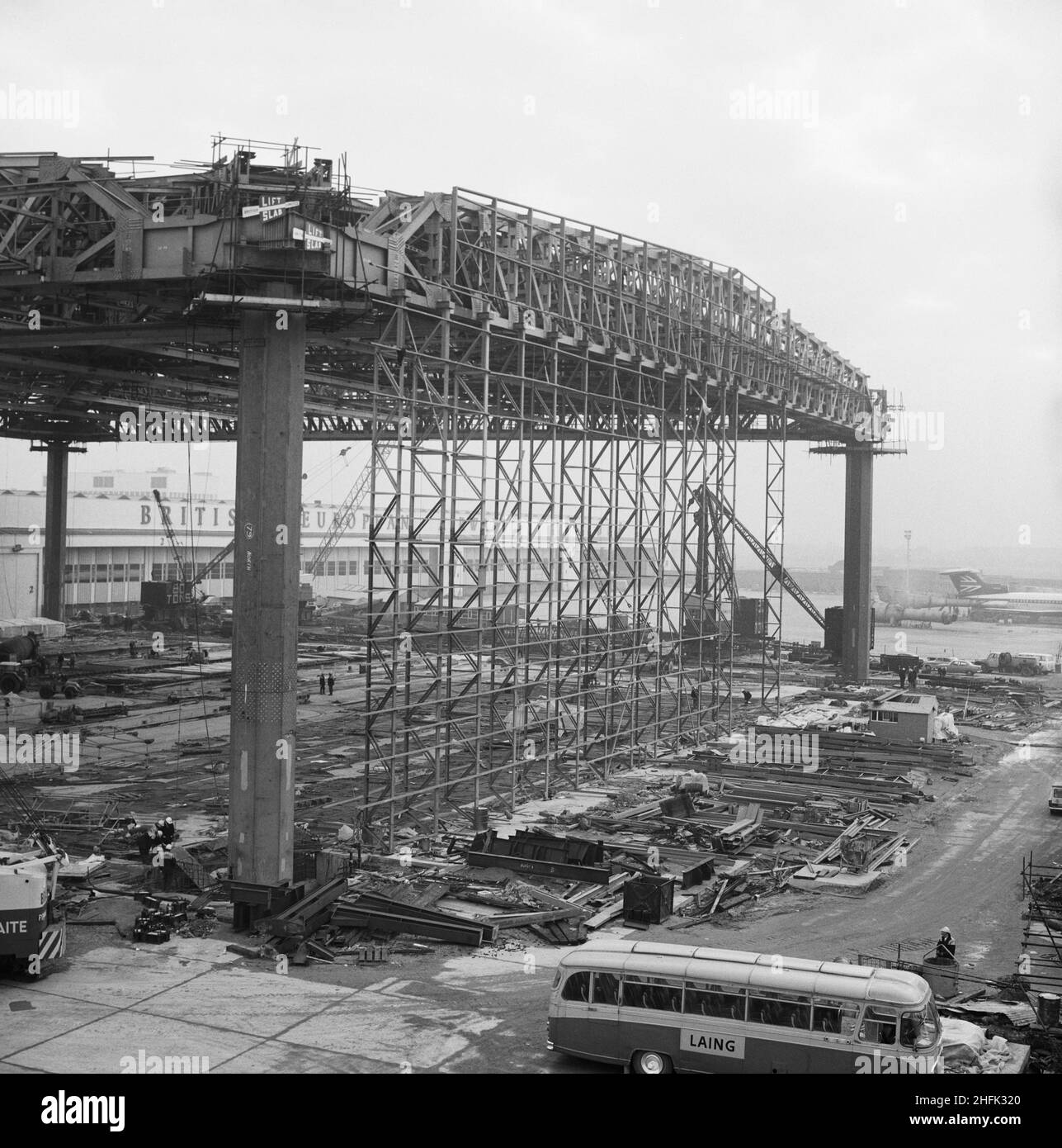 Heathrow Airport, BEA Servicing Hangar, Heathrow, Hillingdon, London ...