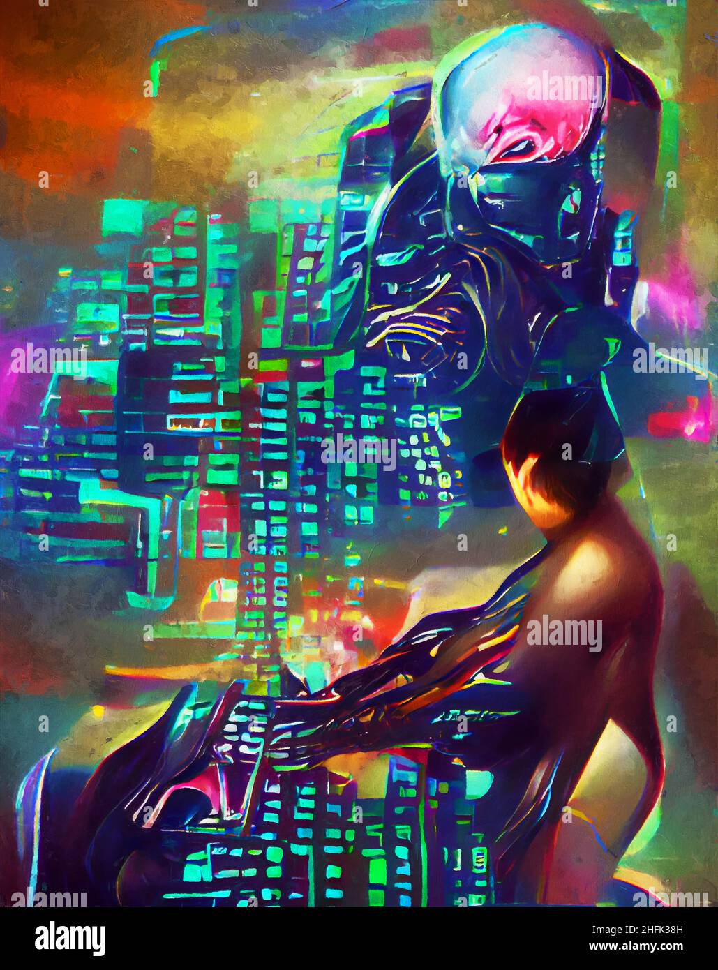 Futuristic concept robotic hi-res stock photography and images - Alamy