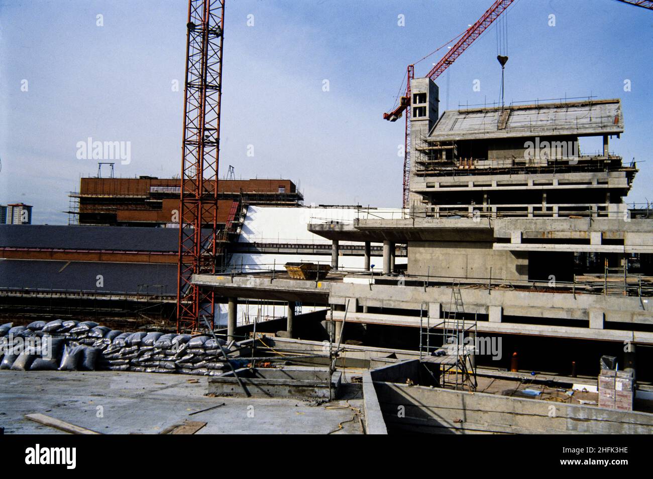 British Library, Euston Road, St Pancras, Camden, London, c November ...