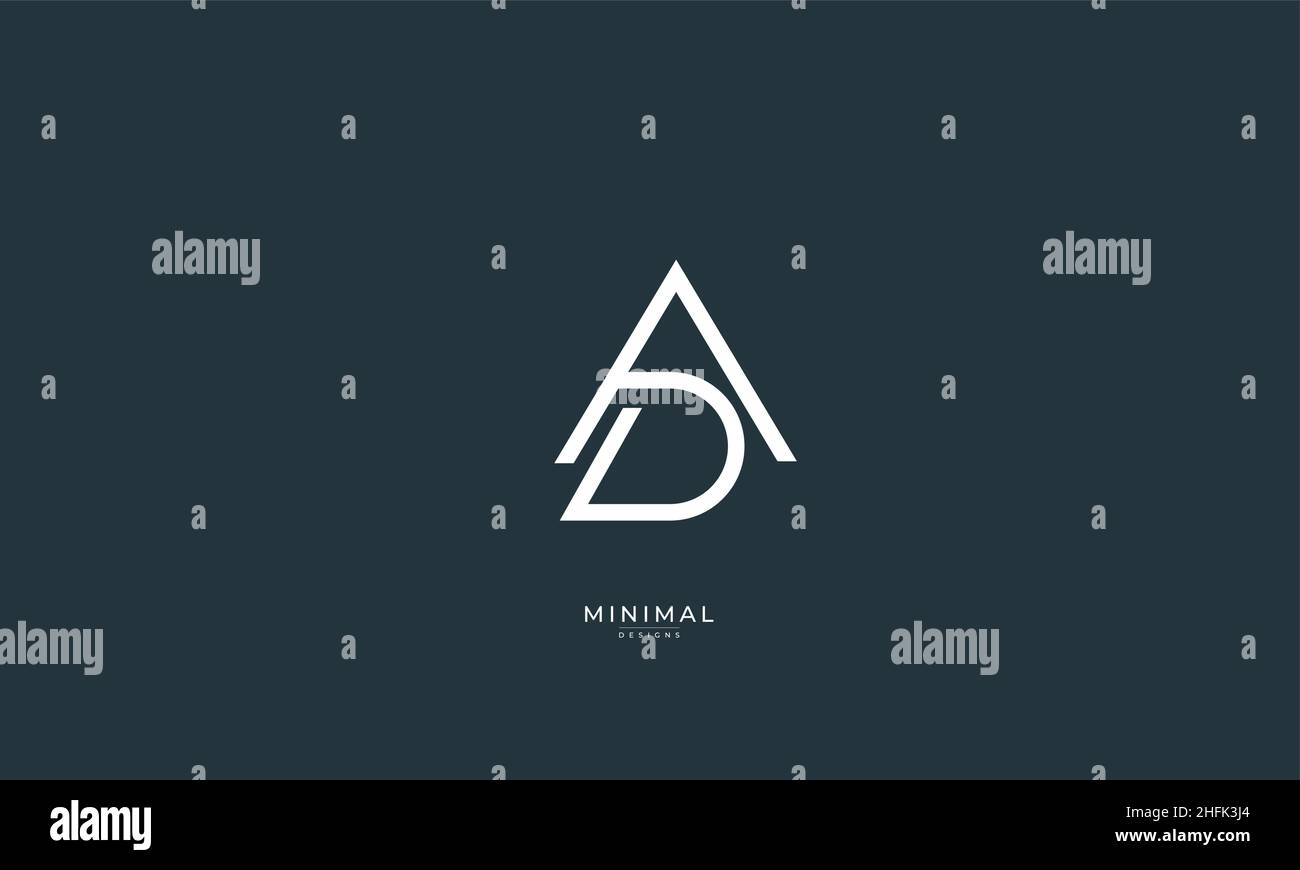 Letter da logo hi-res stock photography and images - Alamy