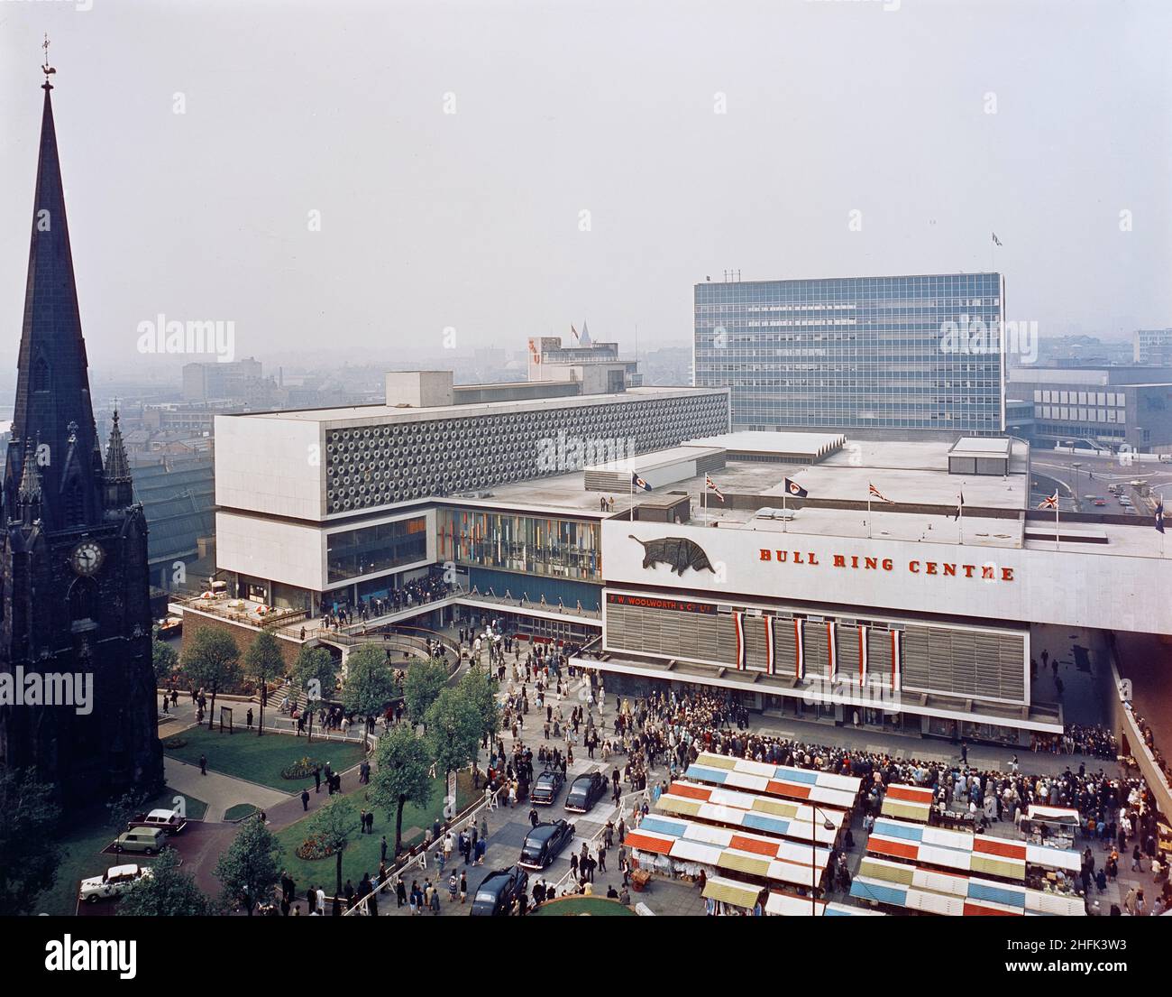 Birmingham bull ring 1960s hi-res stock photography and images - Alamy