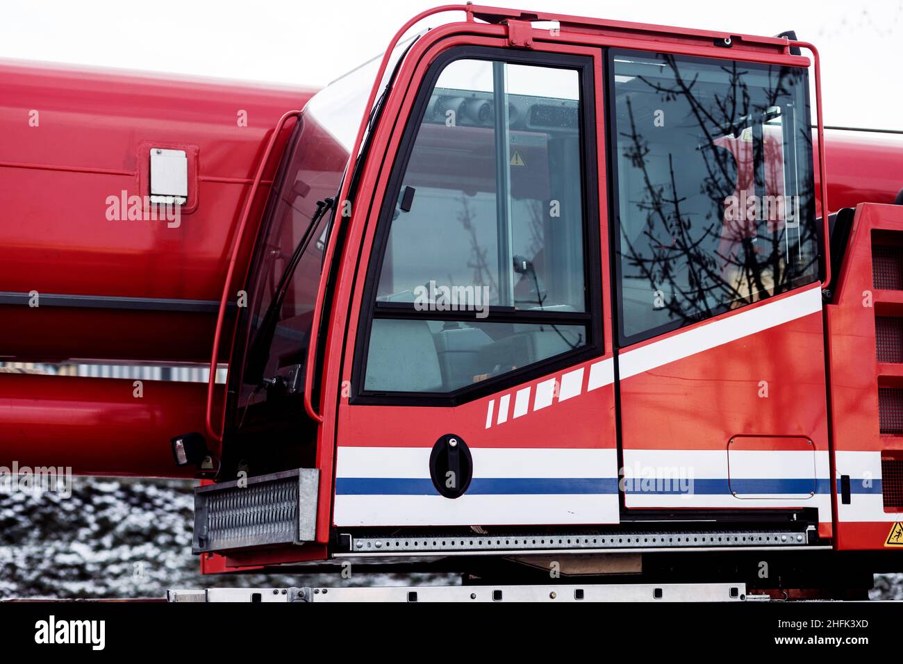 special vehicle of the rescue team. cargo rescue equipment Stock Photo ...