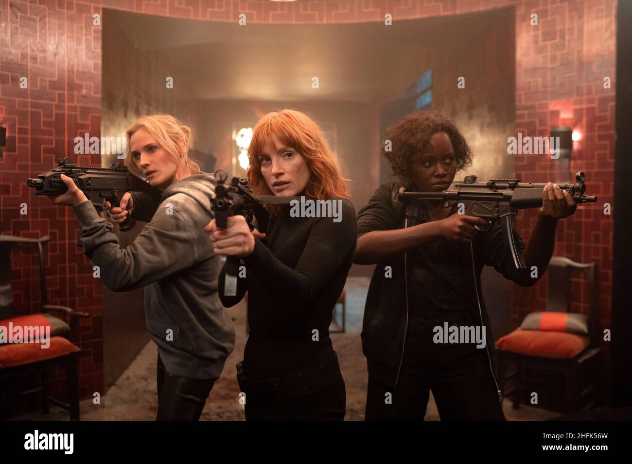 DIANE KRUGER, JESSICA CHASTAIN and LUPITA NYONG'O in THE 355 (2022 ...