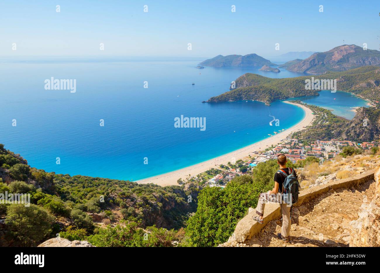 Beautiful nature landscapes in Turkey mountains. Lycian way is famous ...
