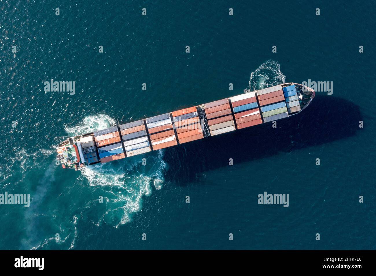 Large cargo shipping boat moving hi-res stock photography and images ...