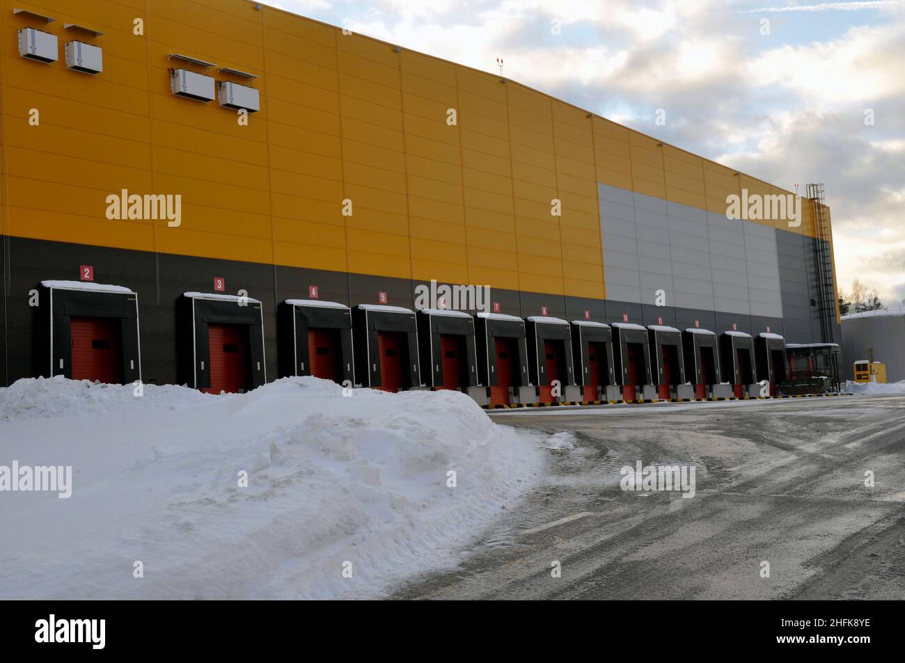Large warehouse exterior shutters hi-res stock photography and images ...
