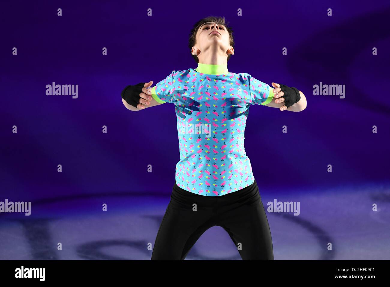 Arlet LEVANDI (EST), during the Exhibition Gala, at the ISU European ...