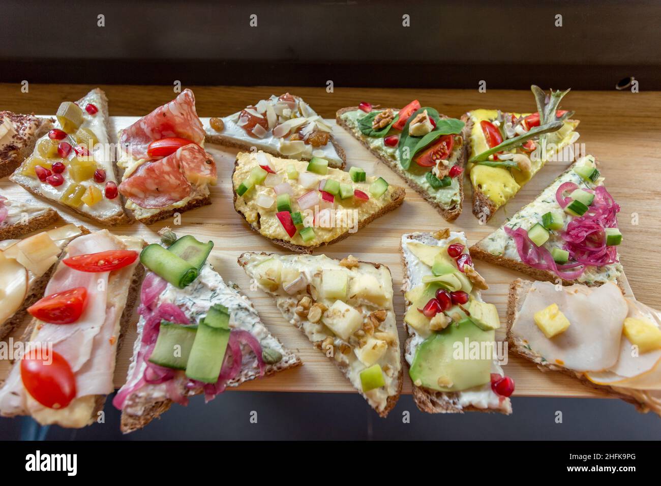 Finger sandwiches hi-res stock photography and images - Alamy
