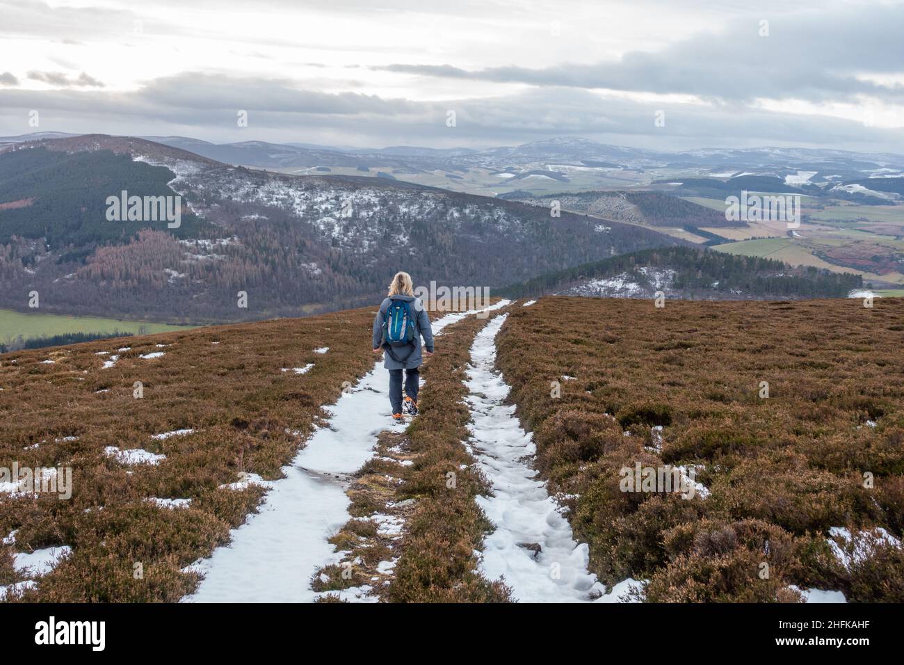 Hill walker hi-res stock photography and images - Alamy