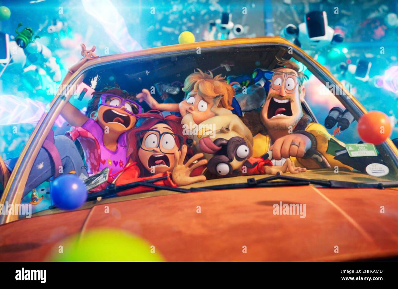 THE MITCHELLS vs. the MACHINES 2021 Sony Pictures Animation film Stock ...