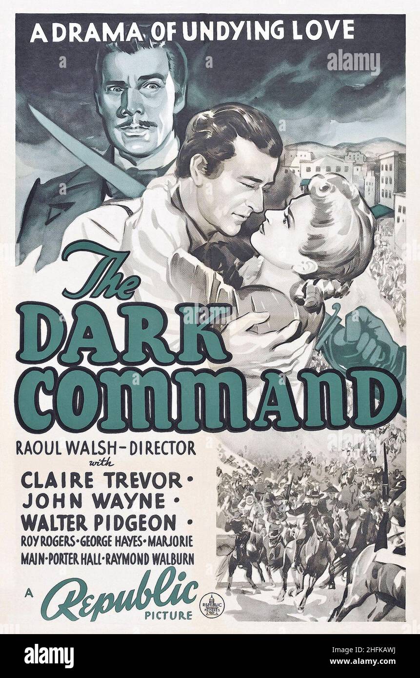 DARK COMMAND (1940), directed by RAOUL WALSH. Credit: REPUBLIC PICTURES ...