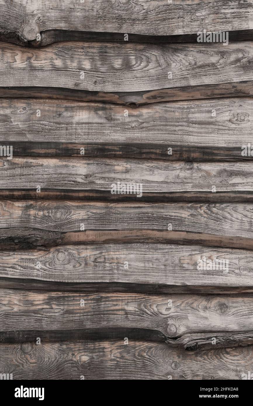 Weathered Wood Planks Wallpaper