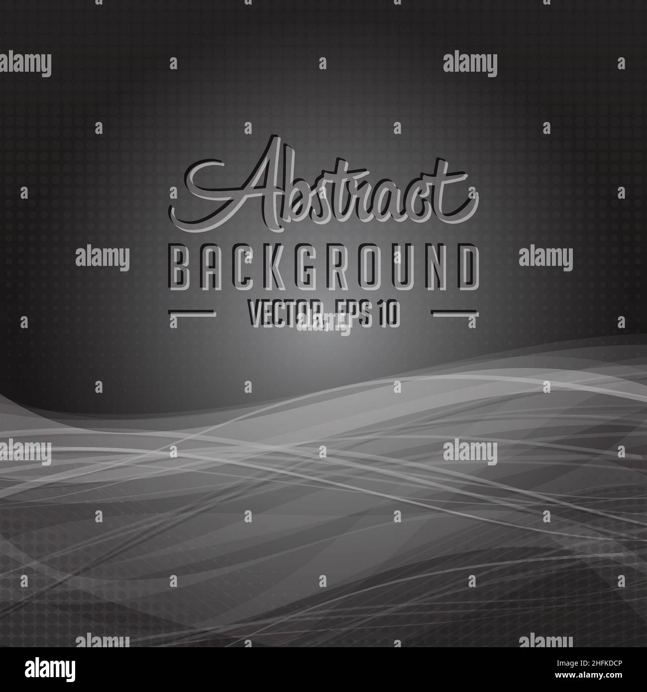 Black or grey abstract background. Vector and illustration Stock Vector ...