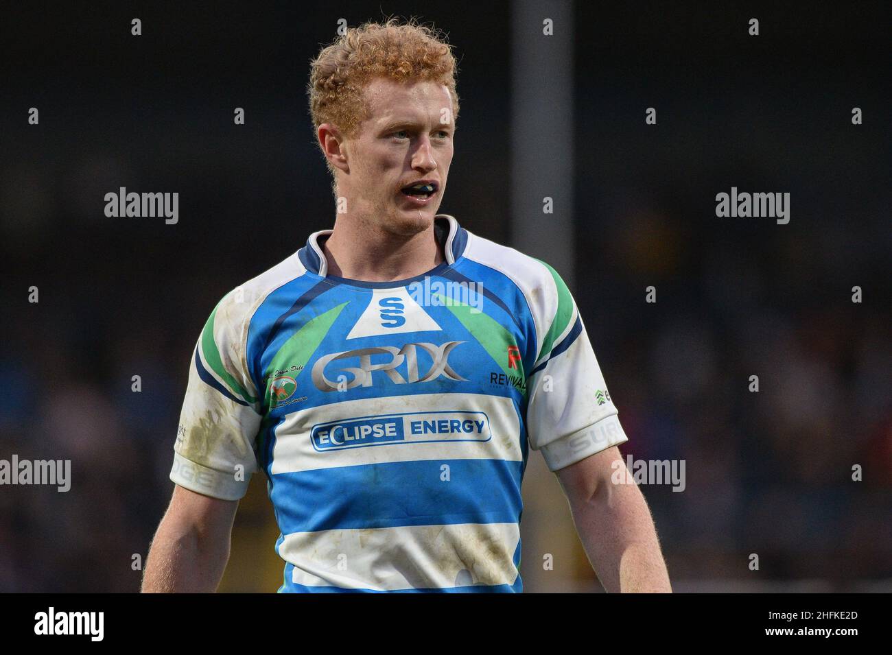 Halifax, England - 16 January 2022 - Lachlan Walmsley of Halifax ...