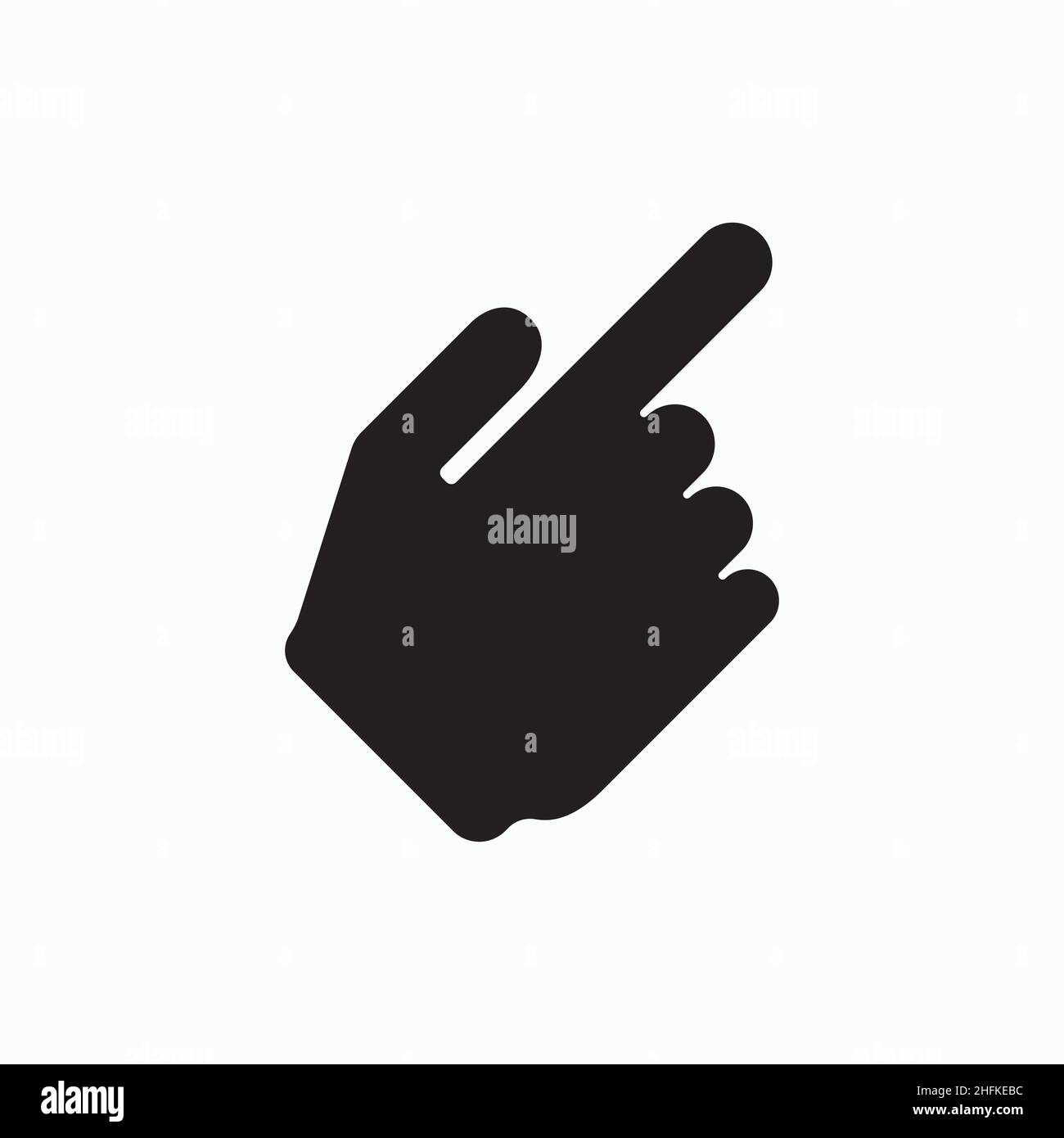 Come Here Hand Pointing Graphic