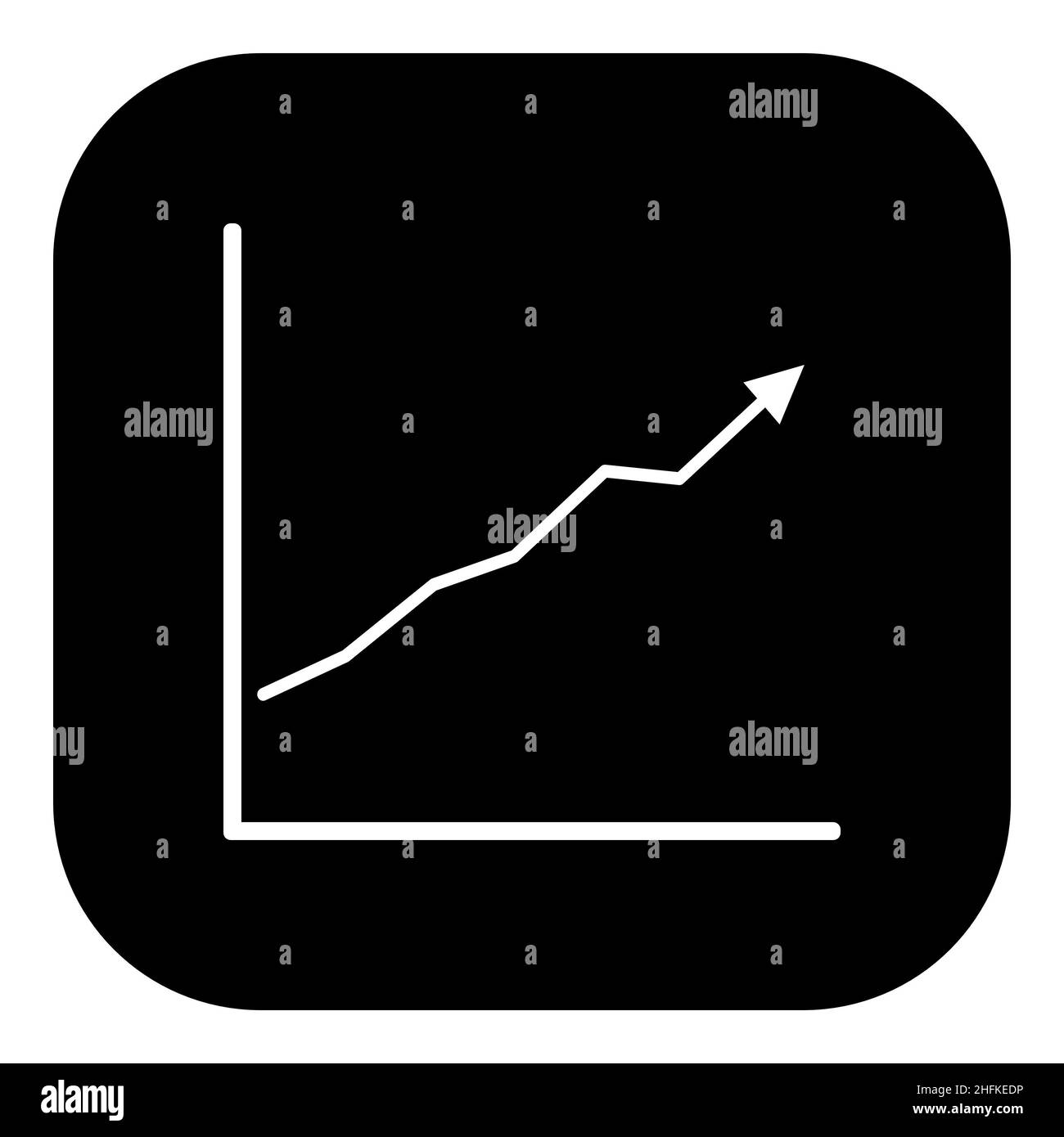 Chart and app icon Stock Photo - Alamy