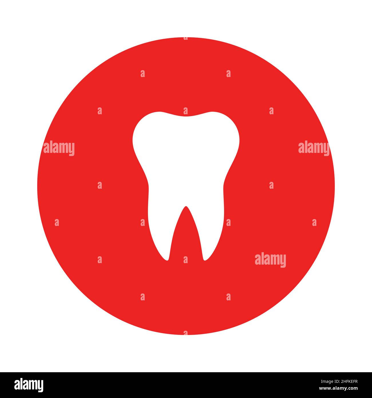 Tooth and circle Stock Photo - Alamy