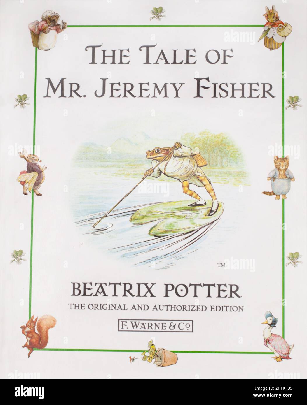 Beatrix potter illustration frog hi-res stock photography and images ...