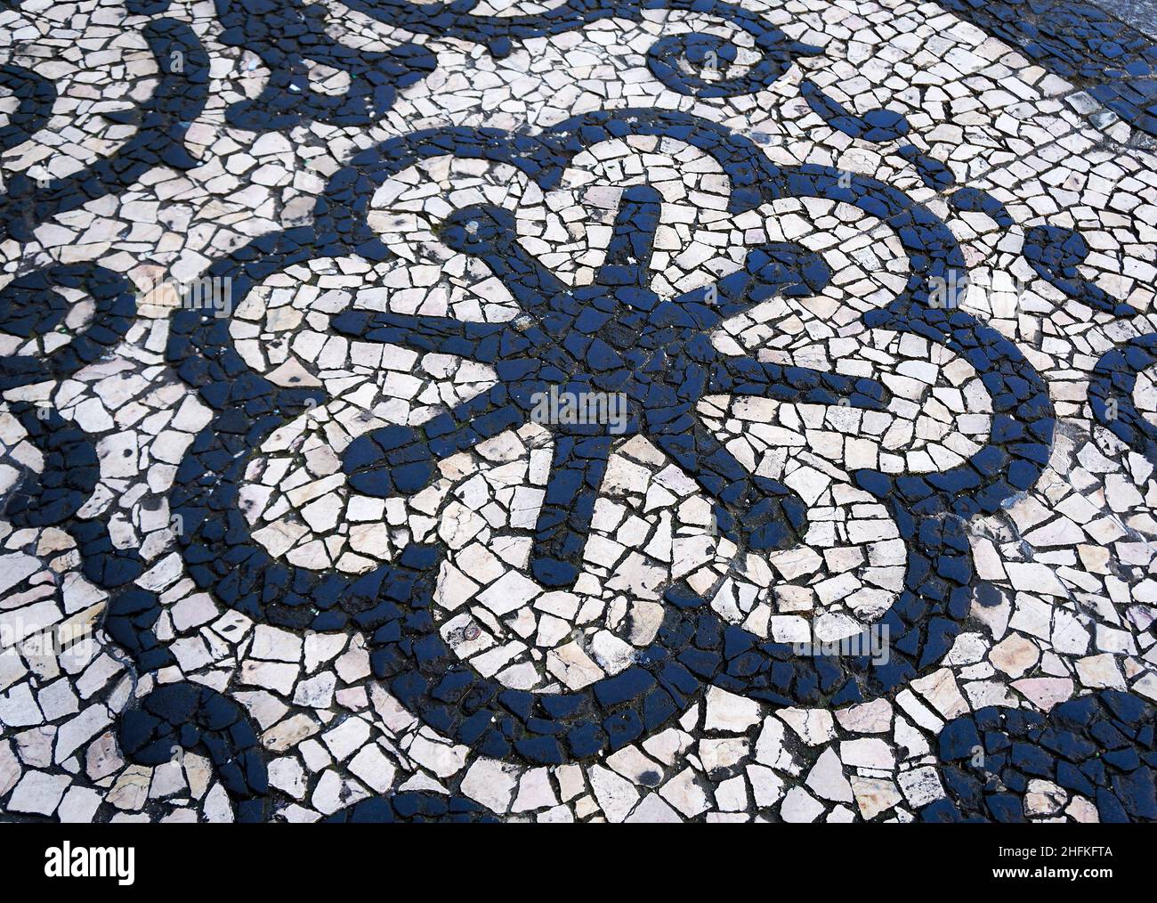 Mosaic pavement design hi-res stock photography and images - Alamy