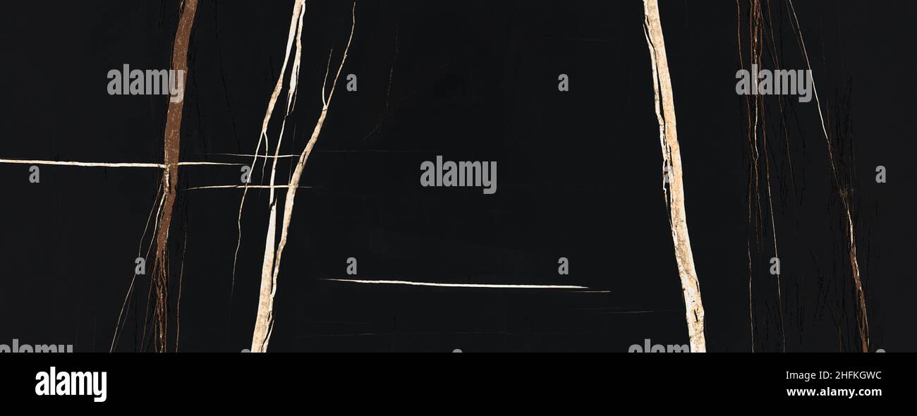 Black marble texture background banner top view. Stone granite wall ...