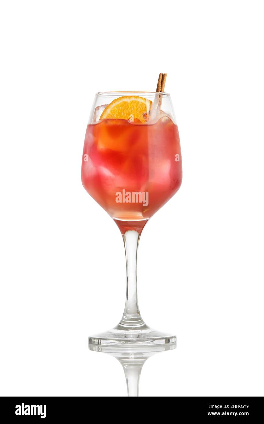 Mojito cocktail in tulip glass hi-res stock photography and images - Alamy