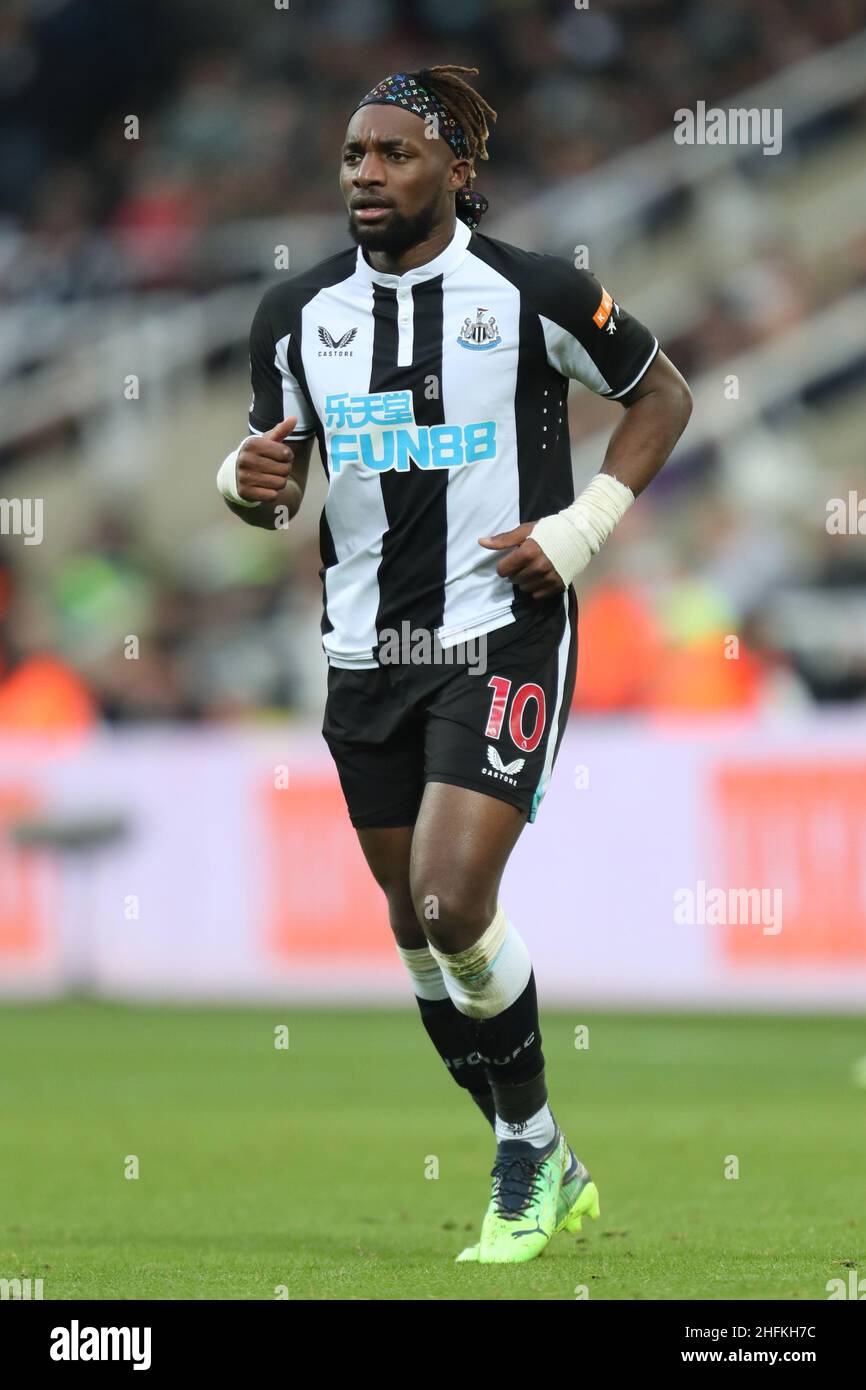 ALLAN SAINT-MAXIMIN, NEWCASTLE UNITED FC, 2022 Stock Photo - Alamy