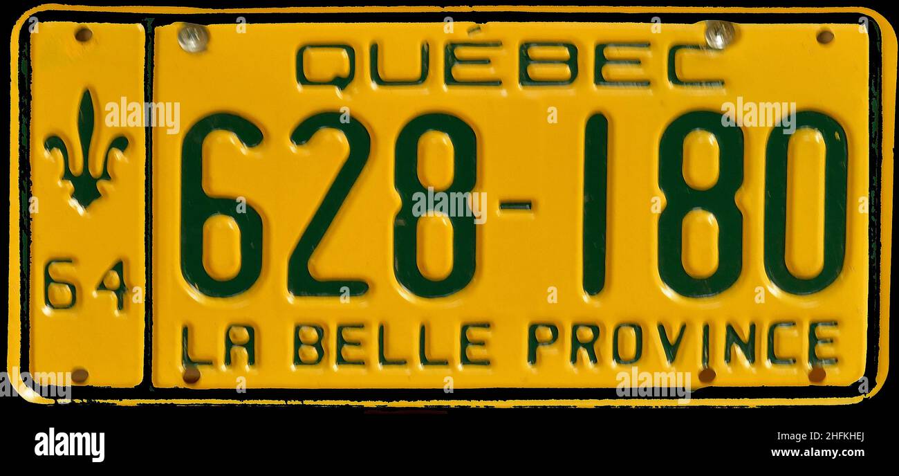 Metal signs for vehicles - Car registration plates Stock Photo - Alamy