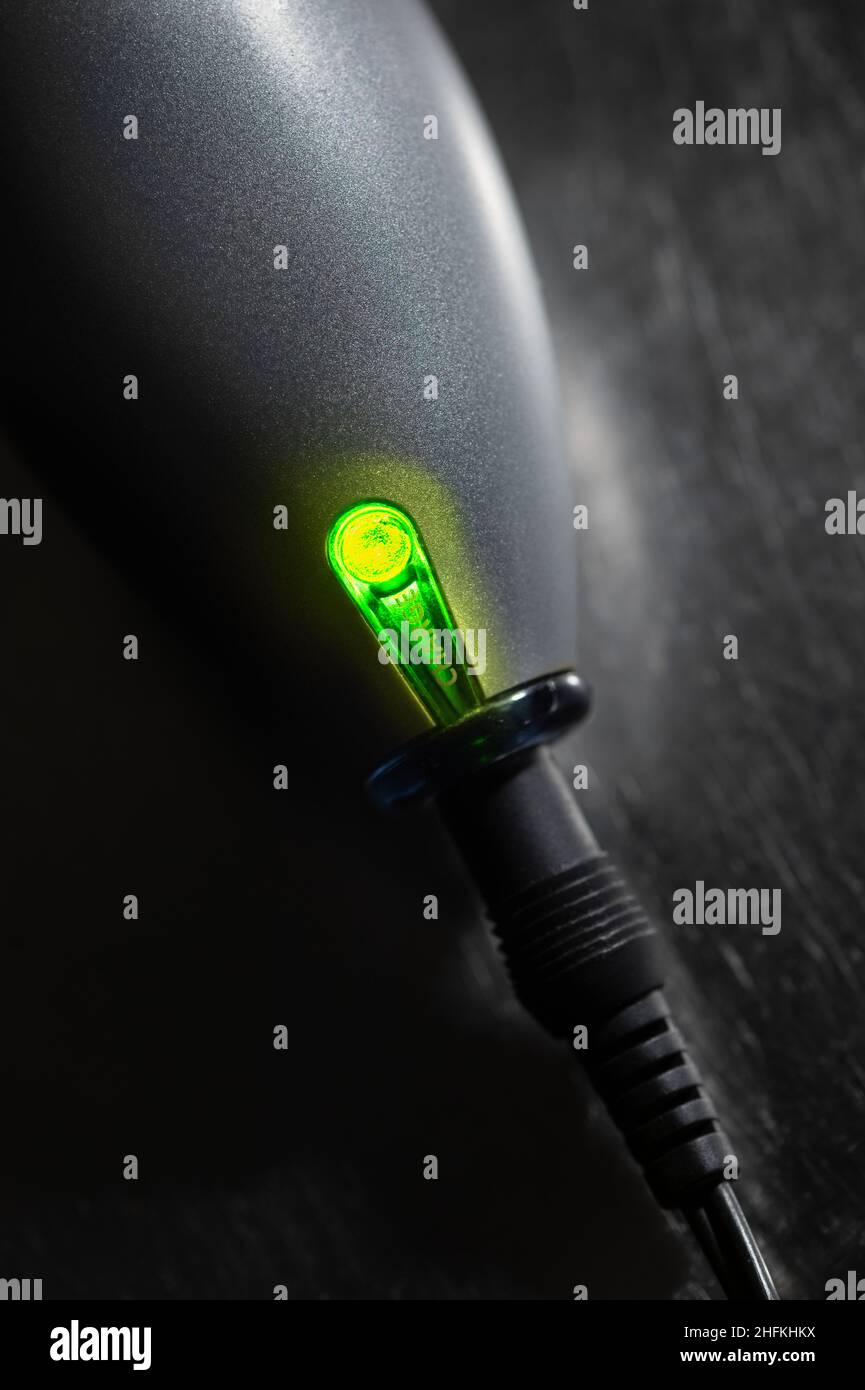 Devise charging light Stock Photo - Alamy