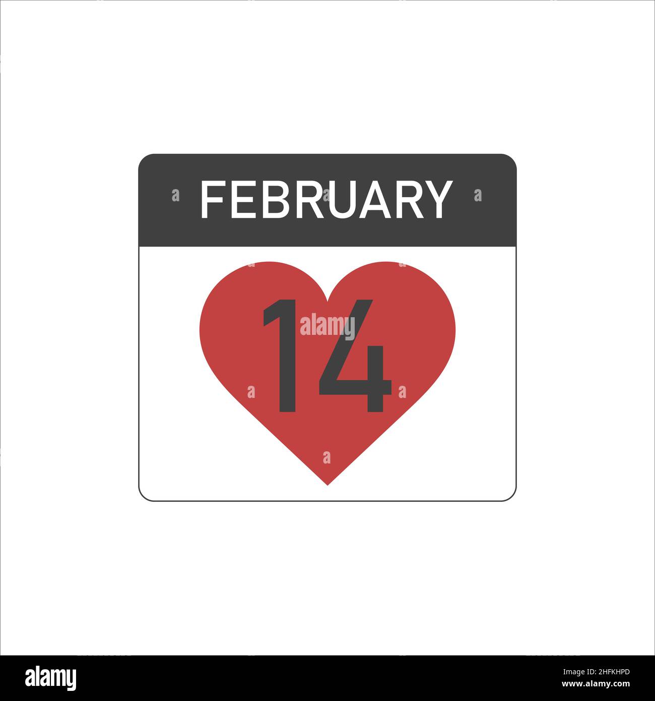 14 february 2022 Stock Vector Images - Alamy