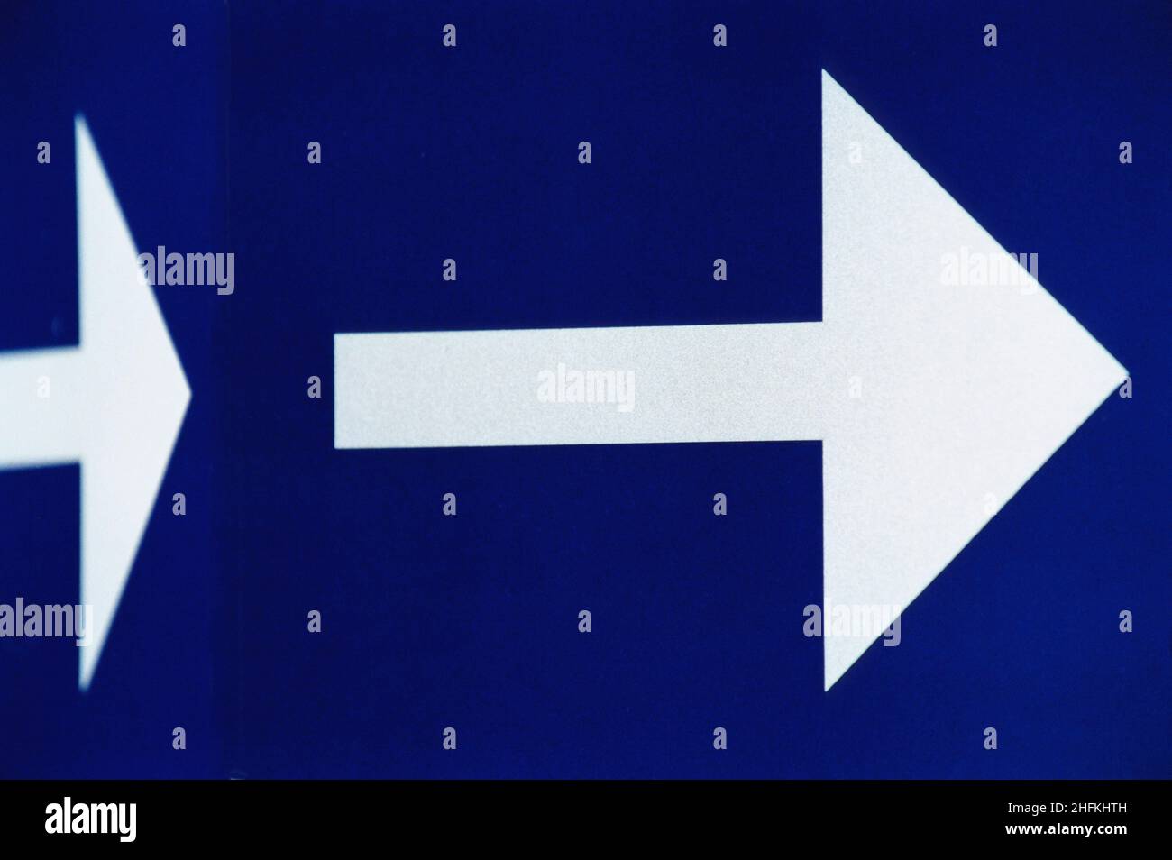 Keep right sign Stock Photo - Alamy