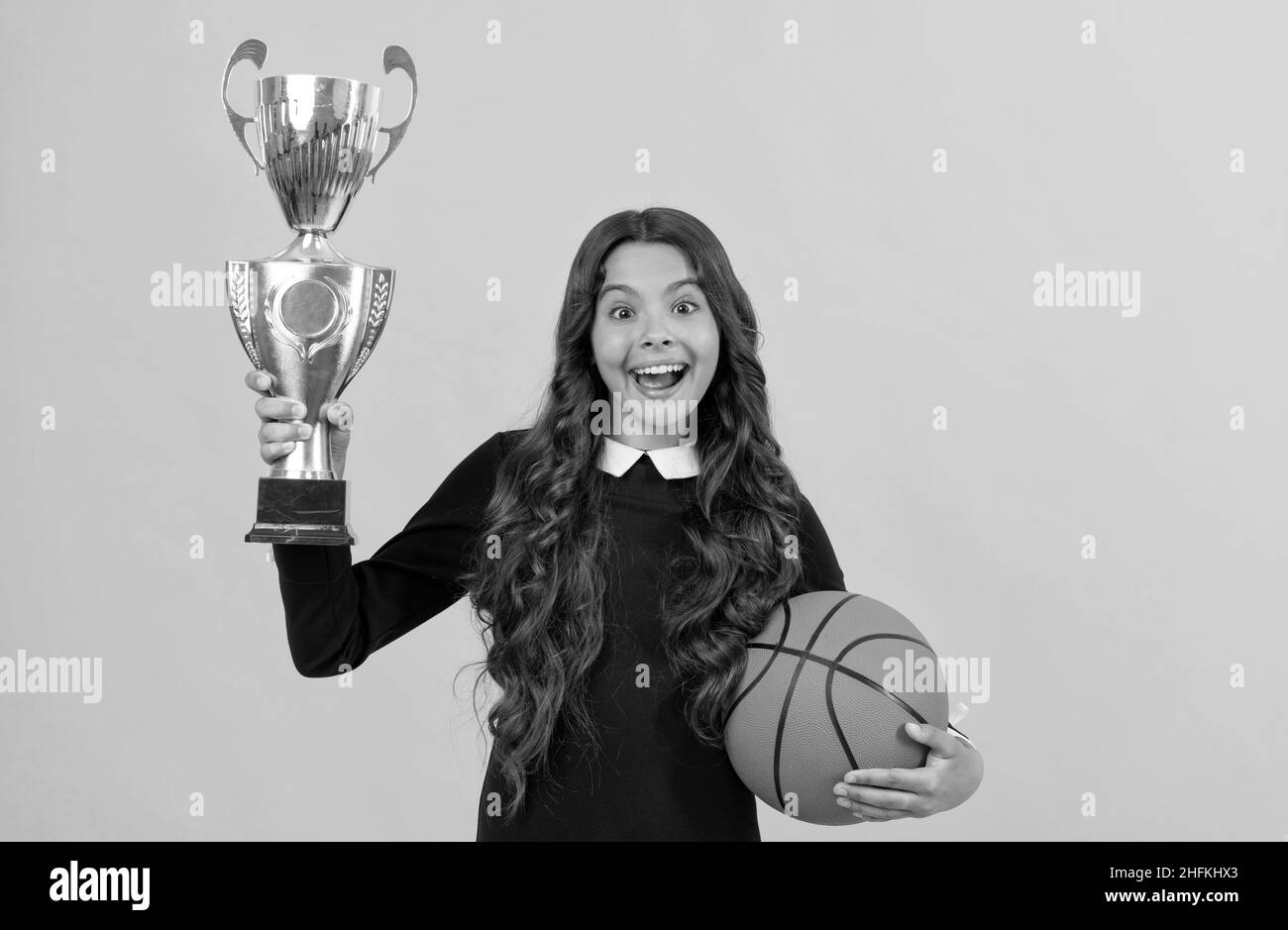 sport success. kid won the prize. back to school. Celebrating success ...