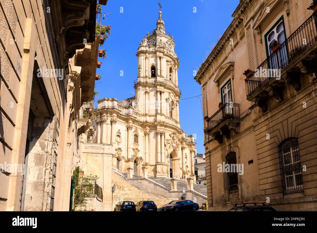 Cathedral of St George, Modica, Sicily, Italy Stock Photo - Alamy