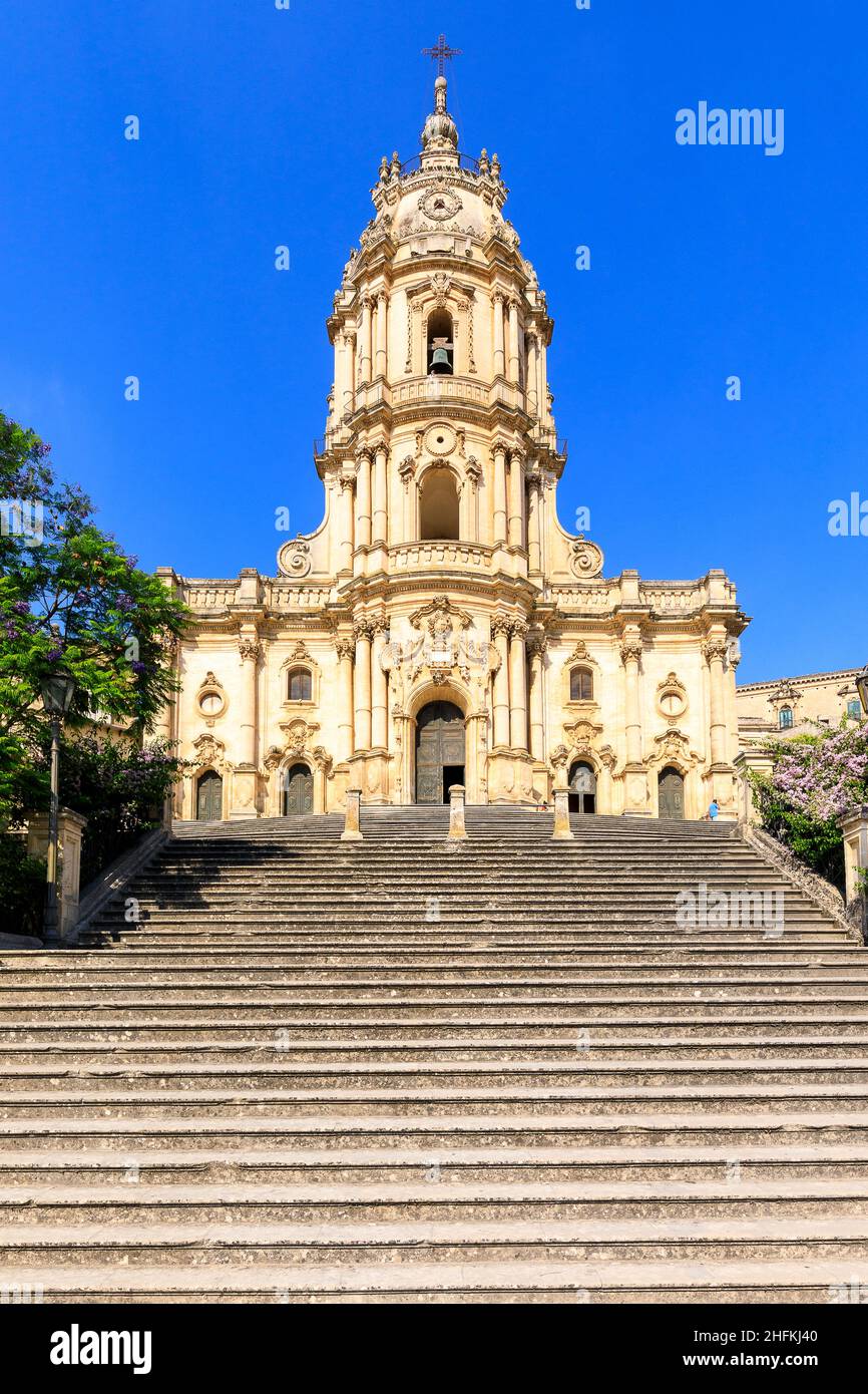 Cathedral of St George, Modica, Sicily, Italy Stock Photo - Alamy