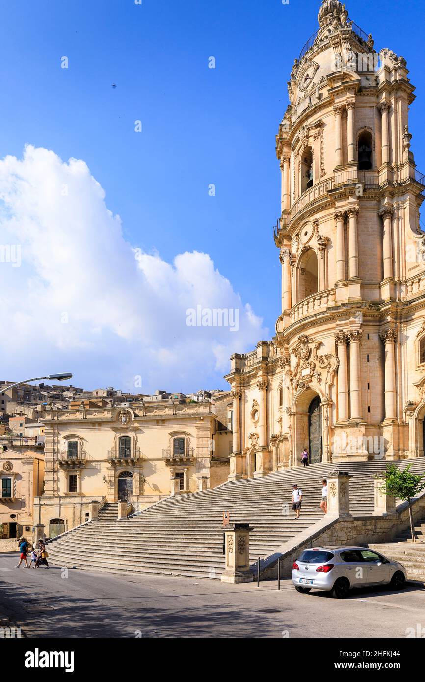 Cathedral of St George, Modica, Sicily, Italy Stock Photo - Alamy